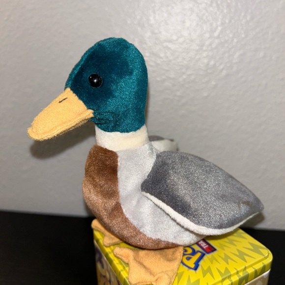 Ty | Toys | Ty Beanie Baby Jake The Mallard Drake Duck 997 1998 Rare ...